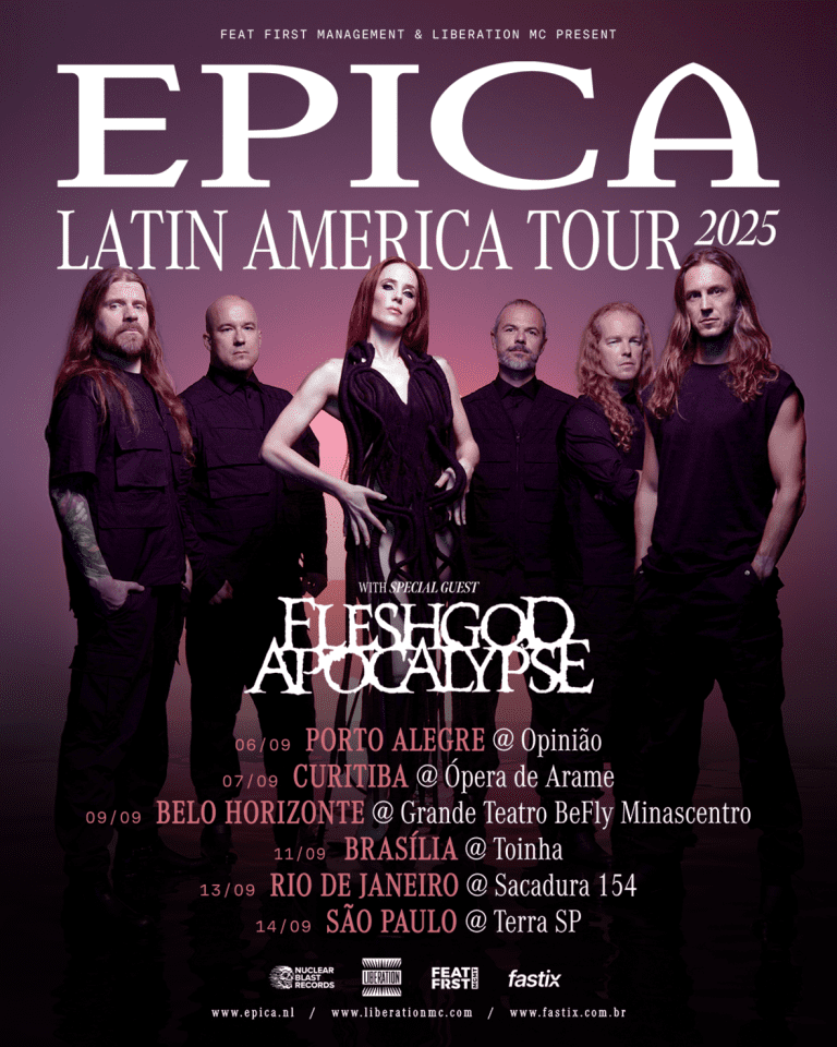 Epica e Fleshgod Apocalypse fazem seis shows no Brasil em setembro ...