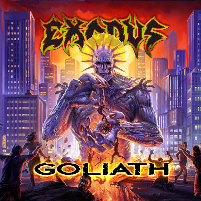 EXODUS anunciou oficialmente seu 12º álbum de estúdio, 'Goliath', - Kiss FM